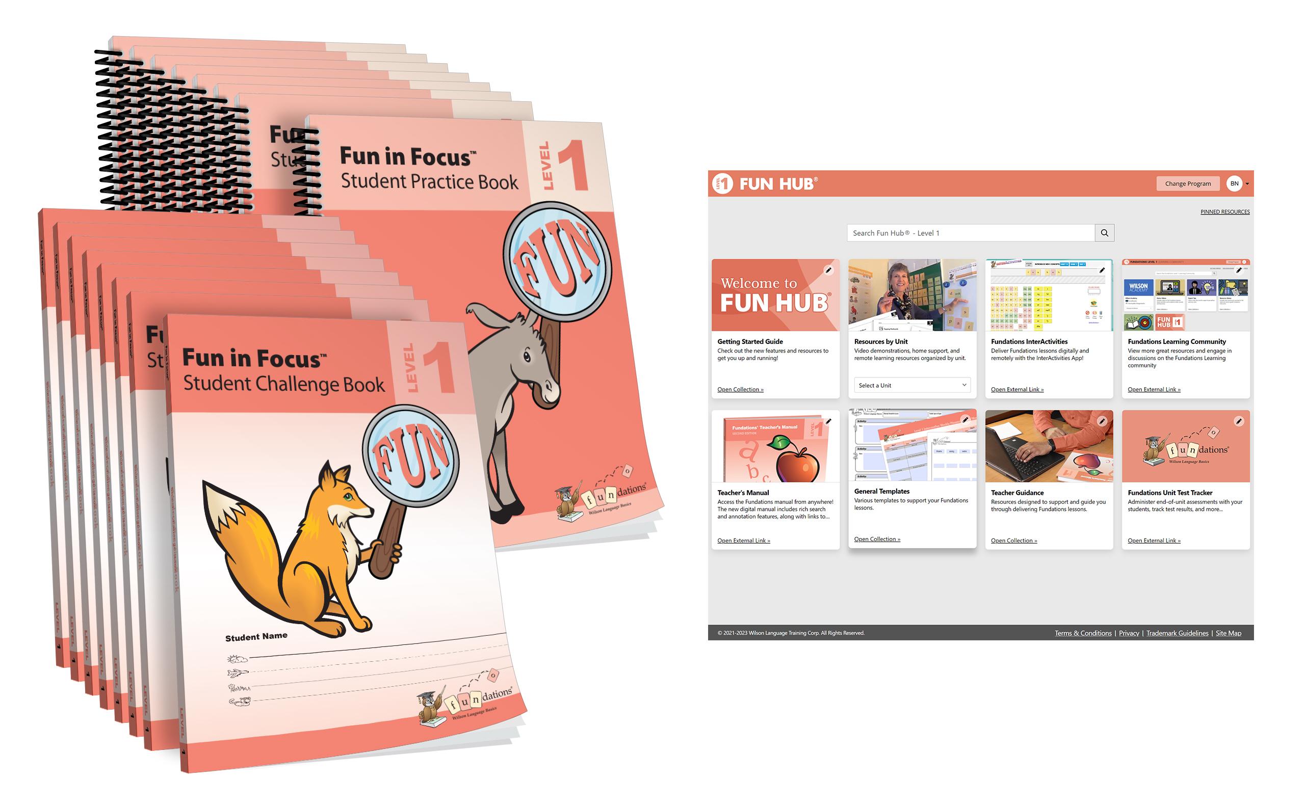Fun in Focus Student Success Bundle Level 1